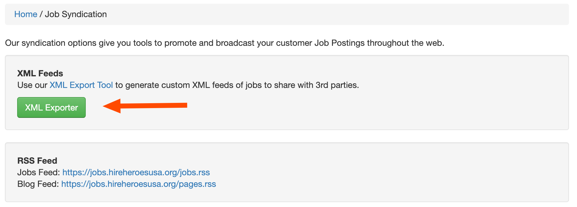 New Feature: XML Exporter – JobBoard.io